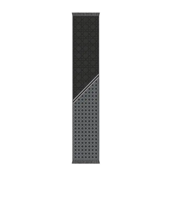 Dior Striped Cannage Scarf