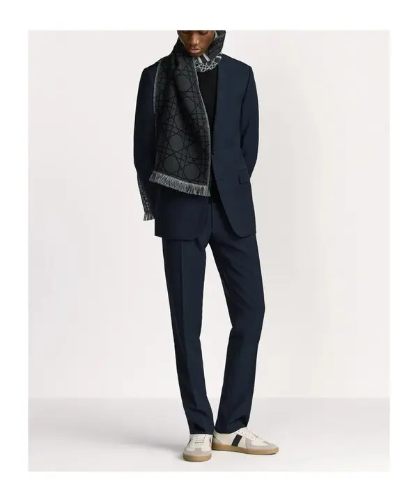 Dior Striped Cannage Scarf