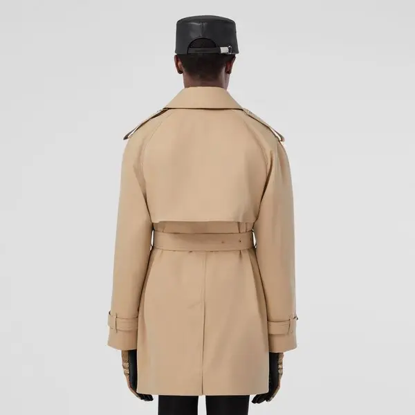 Burberry Belted Gabardine Trench Coat