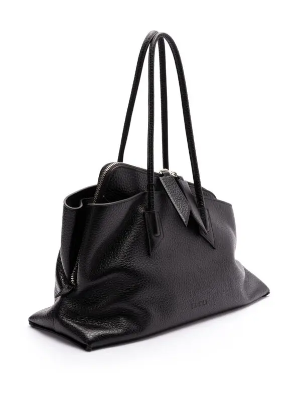 Attico La Passeggiata Medium Leather Handbag - Multicolor