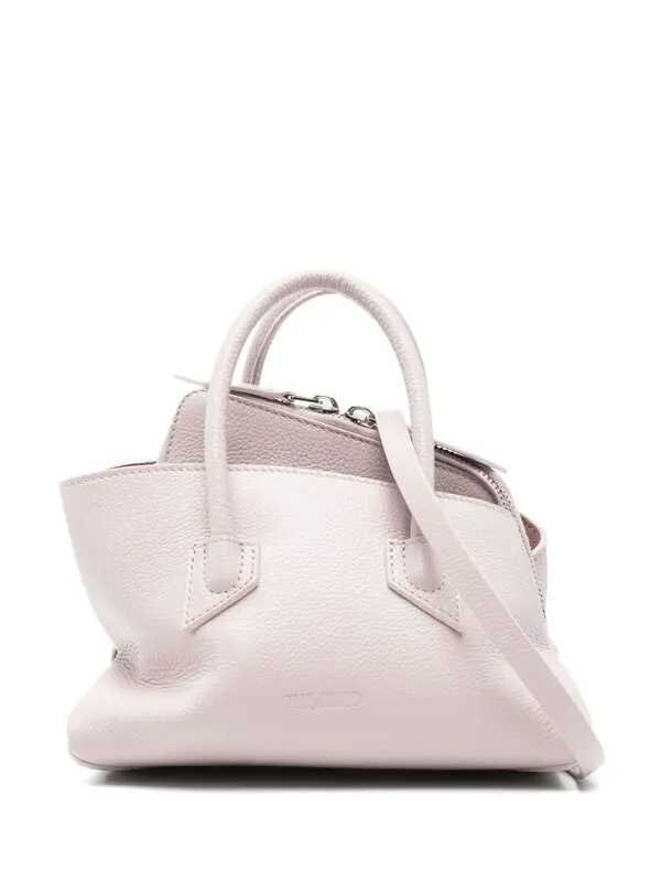 Attico La Passeggiata Mini Leather Shoulder Bag - Multicolor