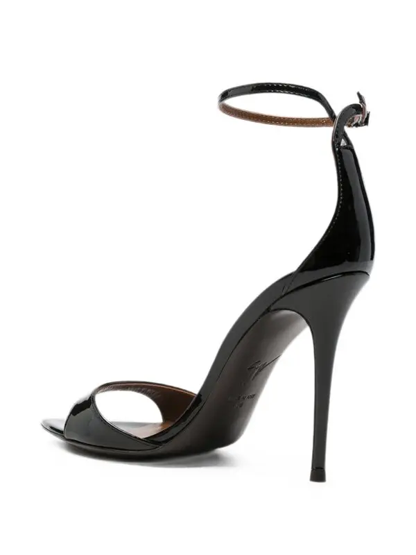 GIUSEPPE ZANOTTI Intriigo" Leather Stiletto Sandals - Multicolor
