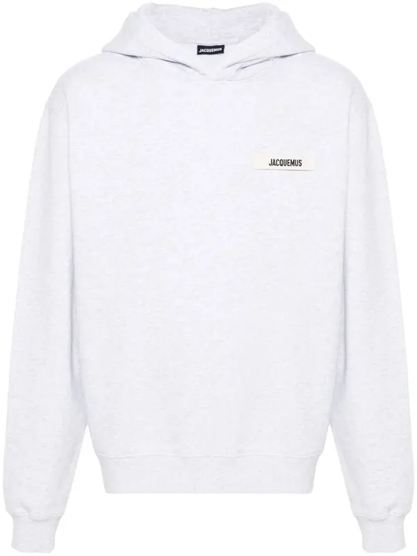 Jacquemus Logo Cotton Hoodie - Multicolor
