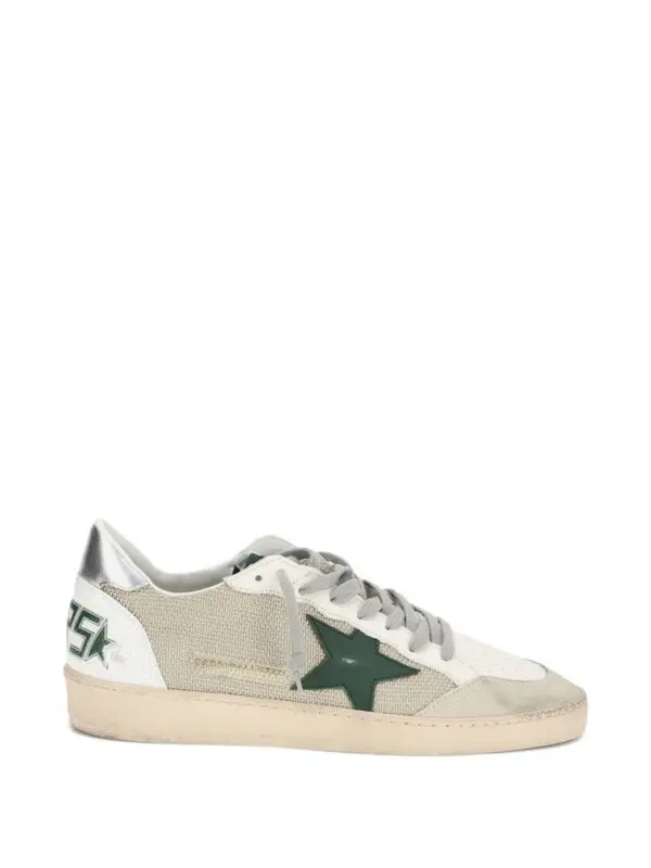 GOLDEN GOOSE Ball Star Leather Sneakers - Multicolor