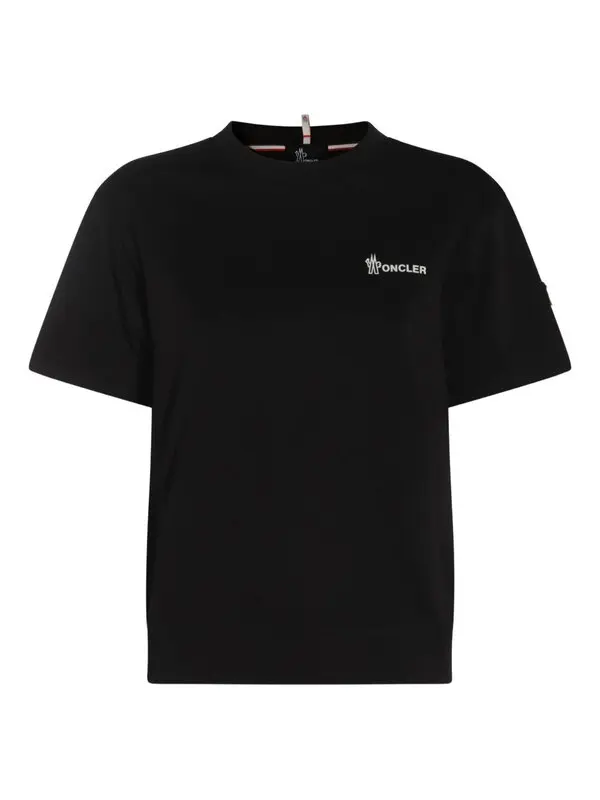 Moncler Logo Cotton T-shirt - Multicolor