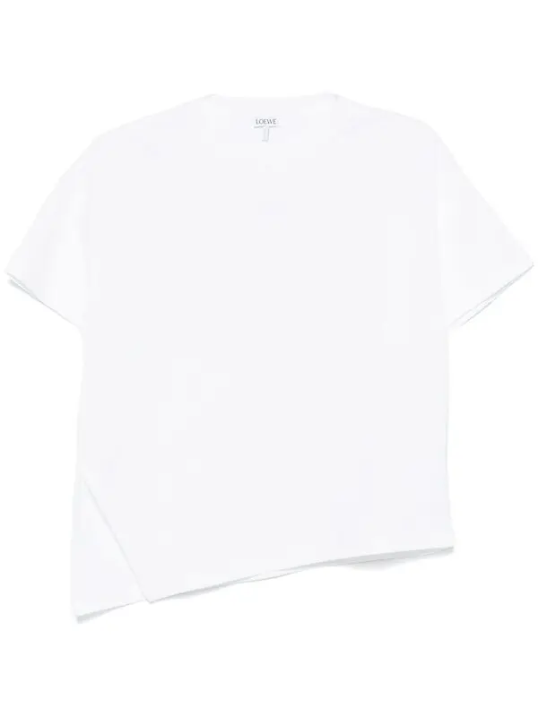Loewe Asymmetric Cotton T-shirt - Multicolor