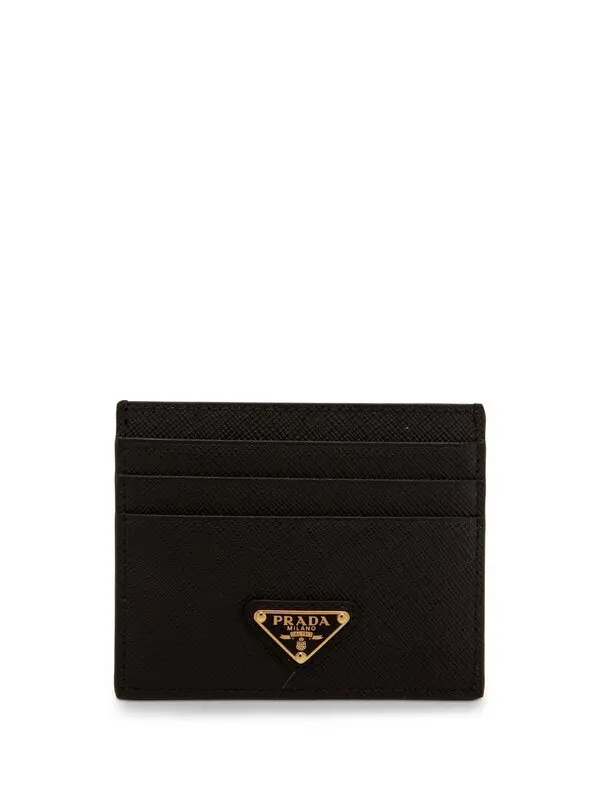 Prada Leather Credit Card Case - Multicolor