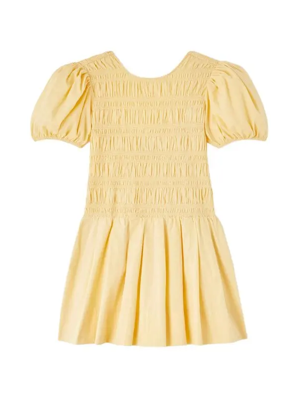 GANNI Organic Cotton Mini Dress - Multicolor