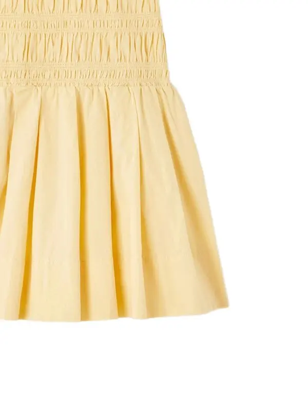 GANNI Organic Cotton Mini Dress - Multicolor