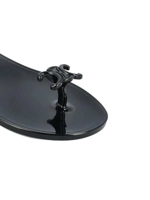 Celine Jelly Thong Sandals