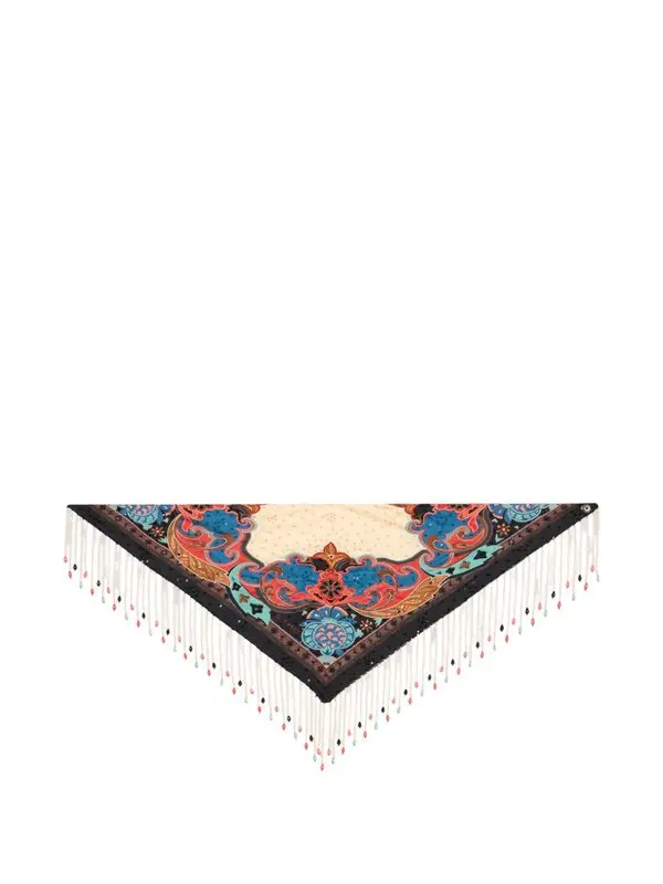 Etro Printed Silk Foulard