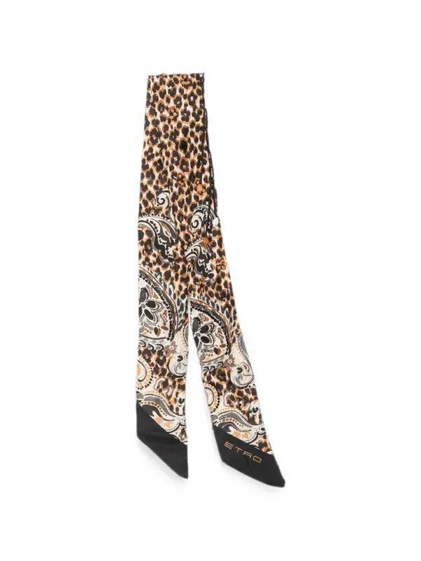Etro Printed Silk Foulard