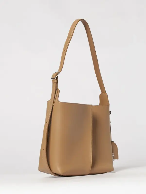 Loewe Lambskin Shoulder Bag - Brown