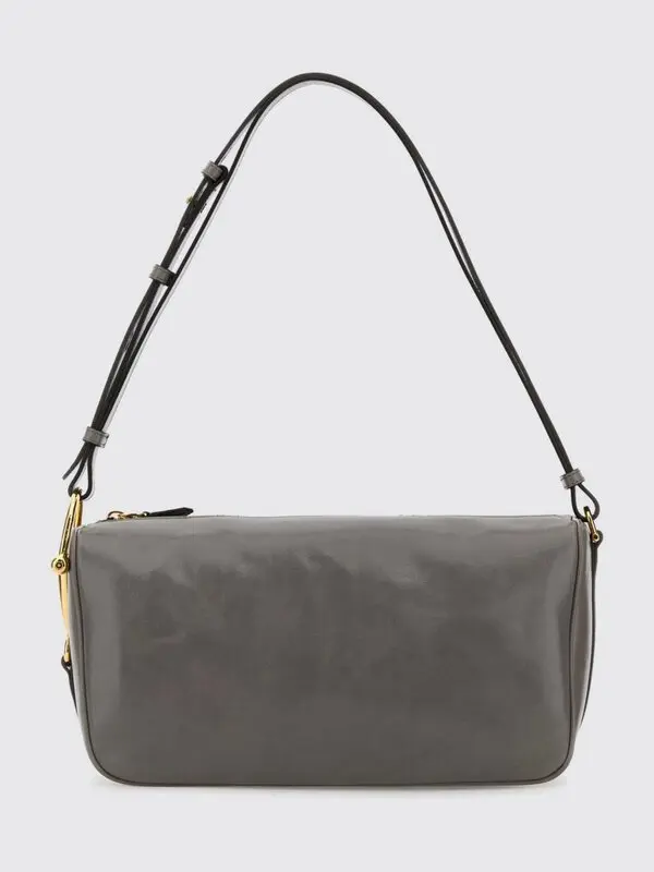 Gucci Calf Skin Shoulder Bag - Gray