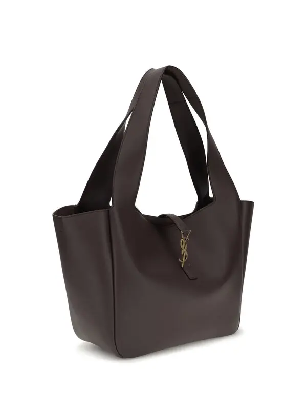 Saint Laurent Le 5 À 7 Shoulder Bag - Brown