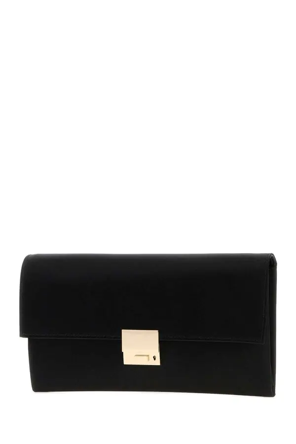 TOM FORD Satin Clutch - Black