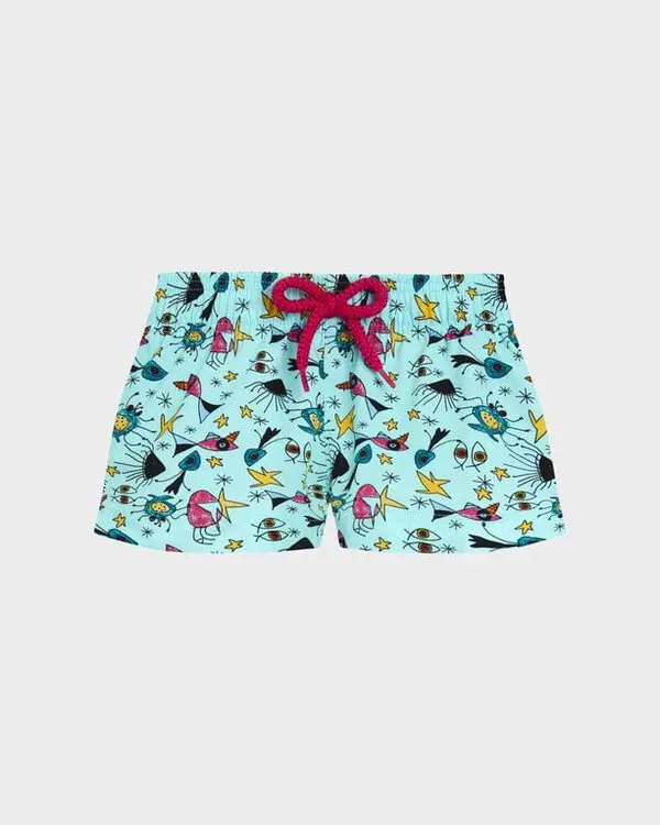 Vilebrequin Baby Swim Shorts Aquatic Carnival - Blue