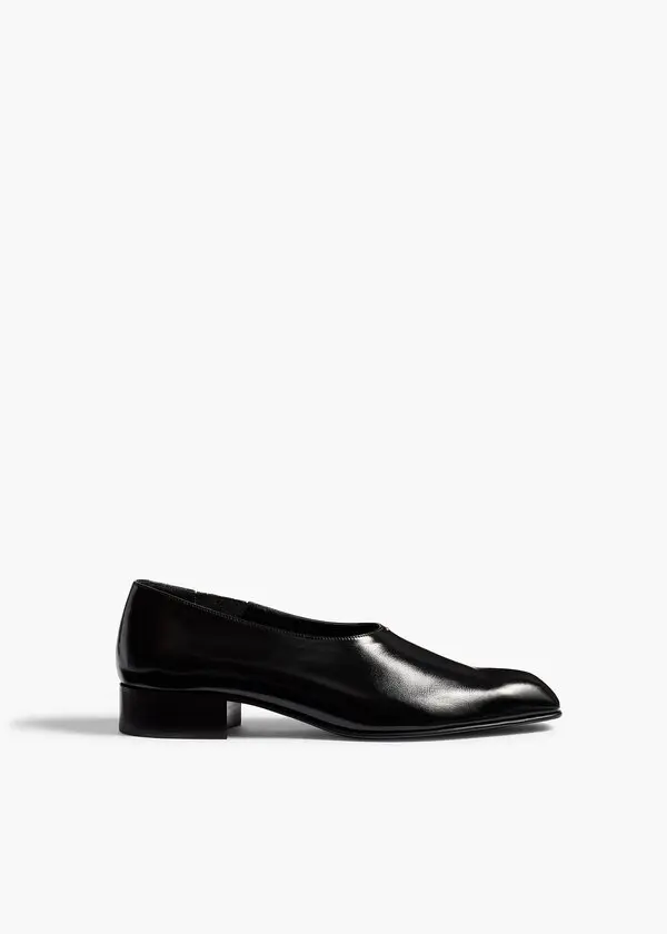Khaite Colt Slip-on Loafer - Black