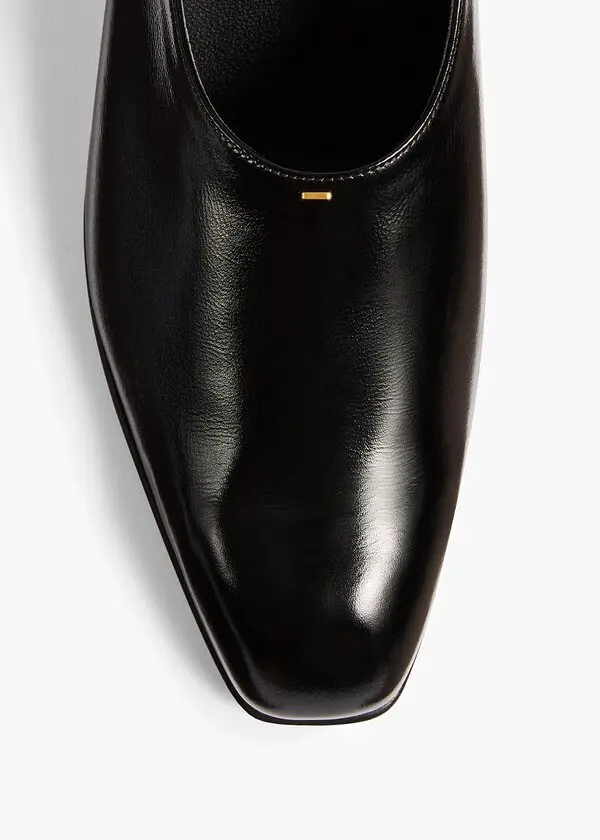 Khaite Colt Slip-on Loafer - Black
