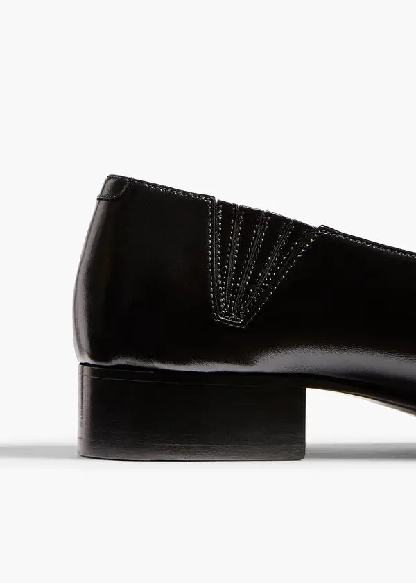 Khaite Colt Slip-on Loafer - Black