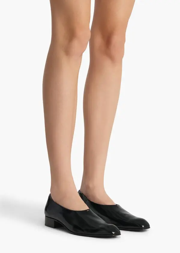 Khaite Colt Slip-on Loafer - Black