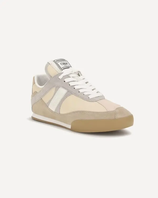 Chloé Kick Sneakers - Beige