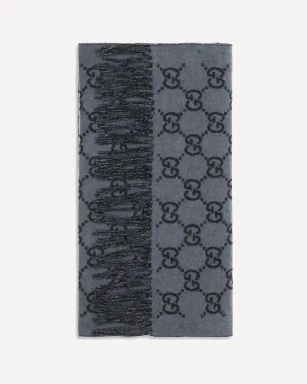 Gucci Gg Cashmere Scarf