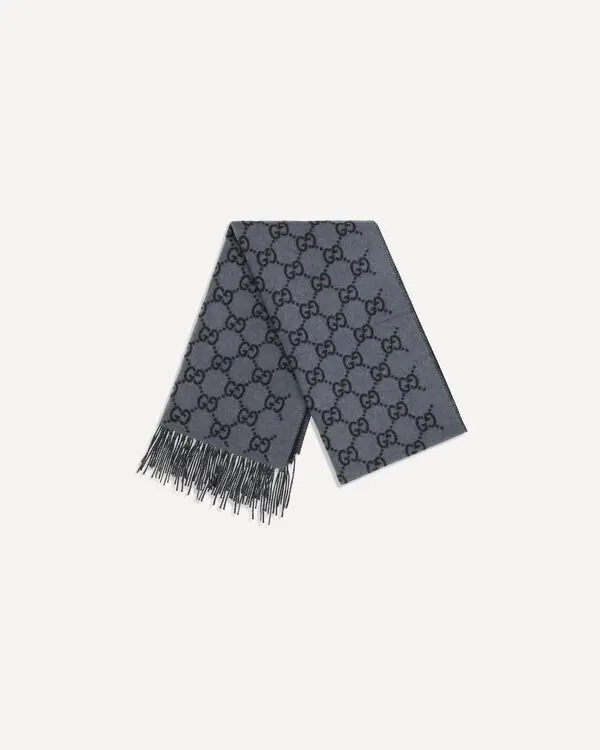 Gucci Gg Cashmere Scarf