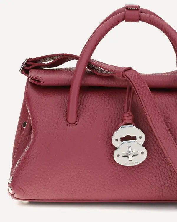 ZANELLATO Dotta Centauro Shoulder Bag - Red