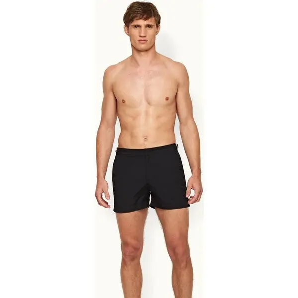 Orlebar Brown Setter Shorter Length Swim Shorts - Black