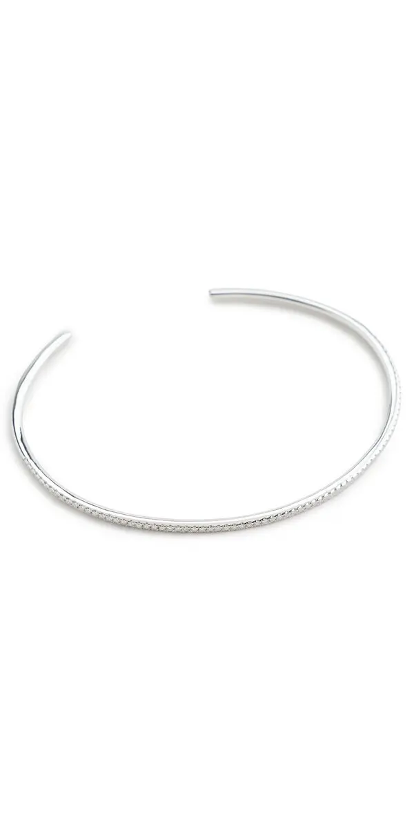 Shashi Micro Teeny Tiny Tennis Cuff Bracelet