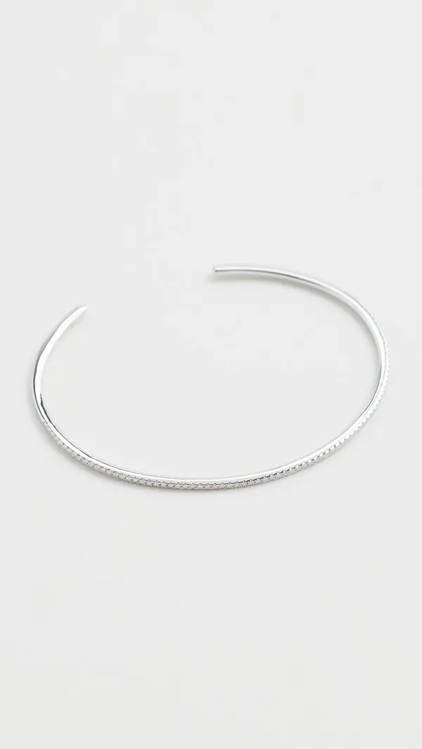 Shashi Micro Teeny Tiny Tennis Cuff Bracelet