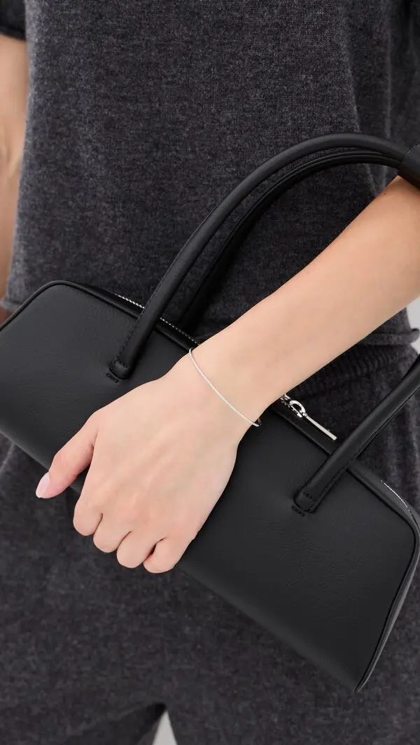 Shashi Micro Teeny Tiny Tennis Cuff Bracelet