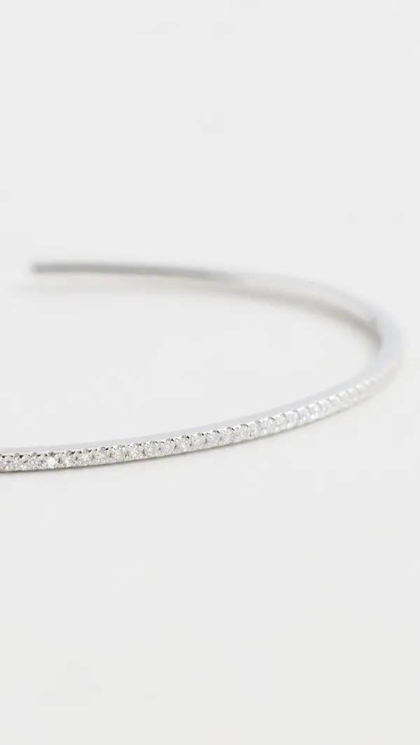 Shashi Micro Teeny Tiny Tennis Cuff Bracelet
