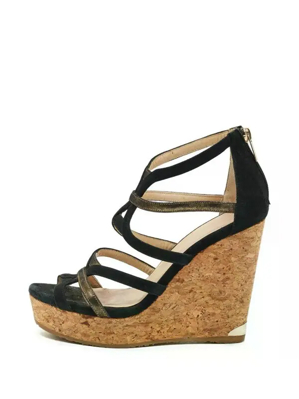 JIMMY CHOO Portia Wedge-heel Sandals