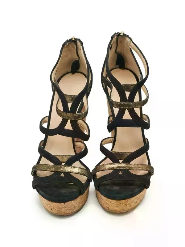 JIMMY CHOO Portia Wedge-heel Sandals