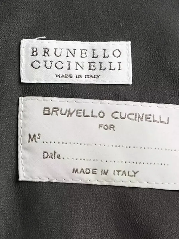Brunello Cucinelli Herringbone Oversized Coat
