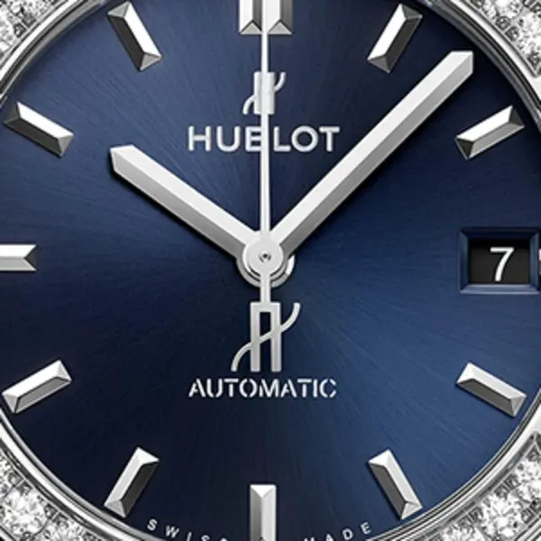 HUBLOT Titanium And Diamond Classic Fusion Watch