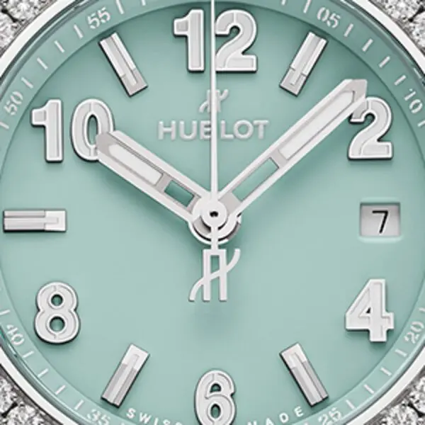 HUBLOT Ceramic And Diamond Big Bang One Click Watch