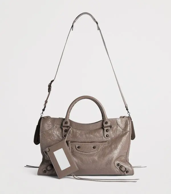 Balenciaga Medium Leather Le City Top-handle Bag