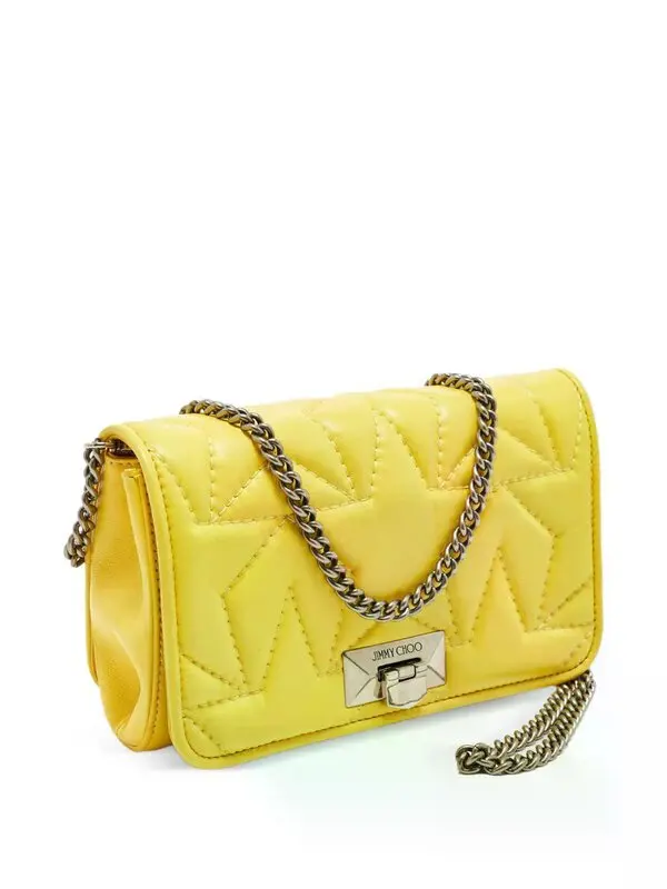JIMMY CHOO Helia Star Matelassé Cross Body Bag