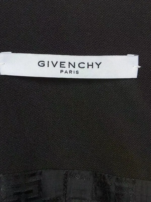 Givenchy Double-breasted Gabardine Mini Dress
