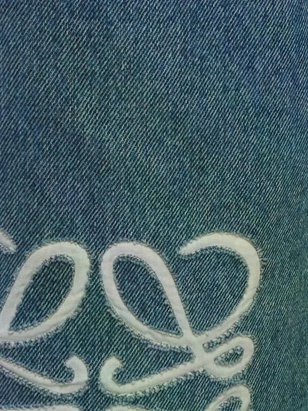 Loewe Anagram Cropped Jeans