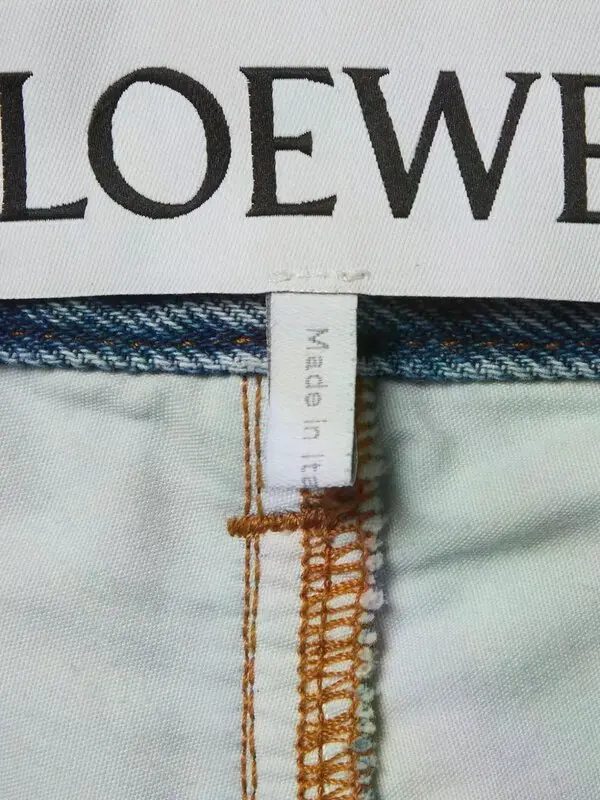 Loewe Anagram Cropped Jeans