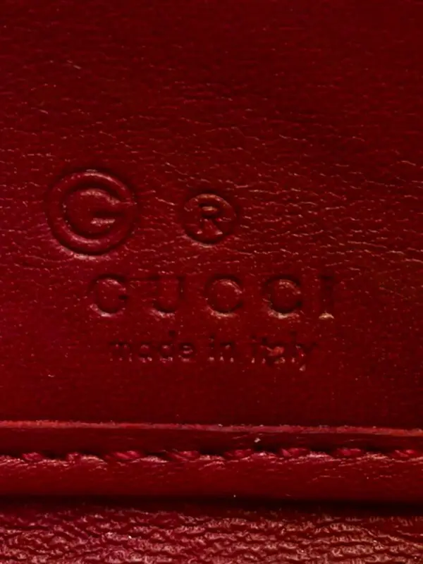 Gucci Microguccissima Zip-fastening Wallet - Red
