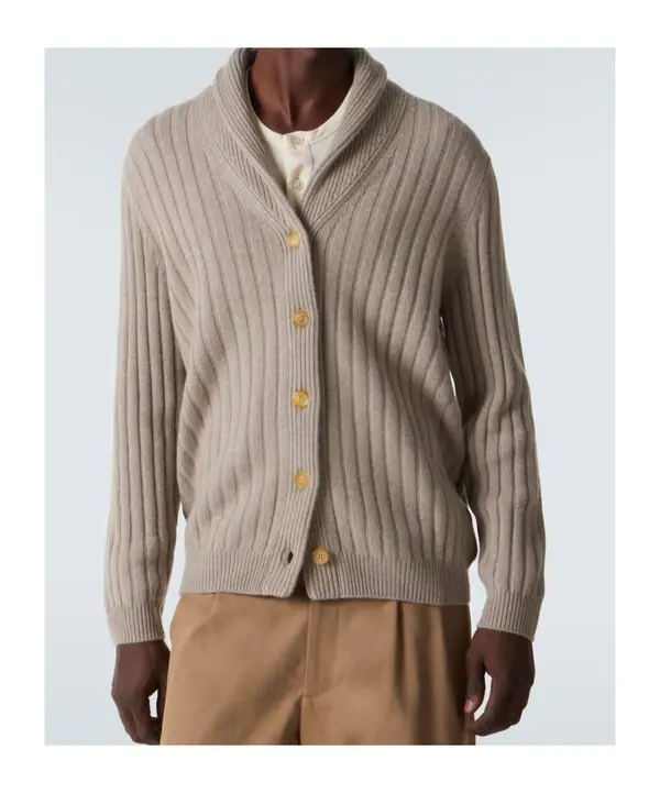 Arch4 Mr Denver Ribbed-knit Cashmere Cardigan