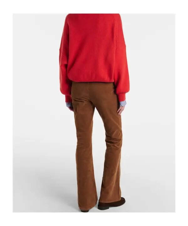 Veronica Beard Beverly Off-duty Corduroy Flared Pants