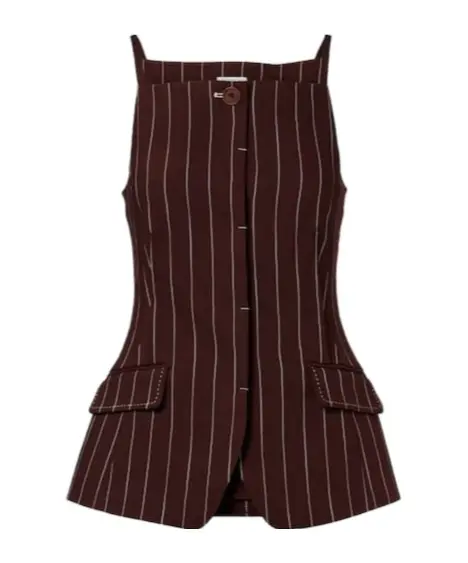 Simkhai Edie Striped Top