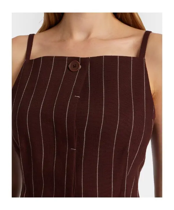 Simkhai Edie Striped Top