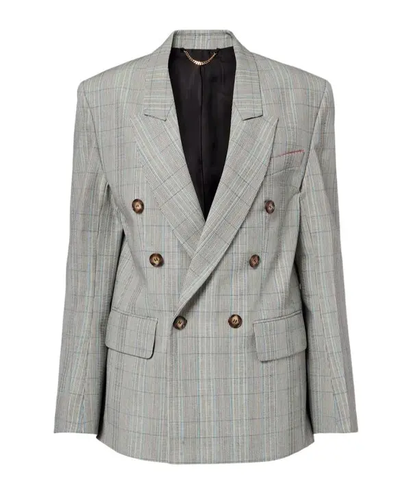Victoria Beckham Lapel Collar Long-sleeved Blazer